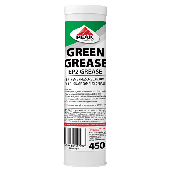 PEAK GREEN GREASE – Peak Lubricants