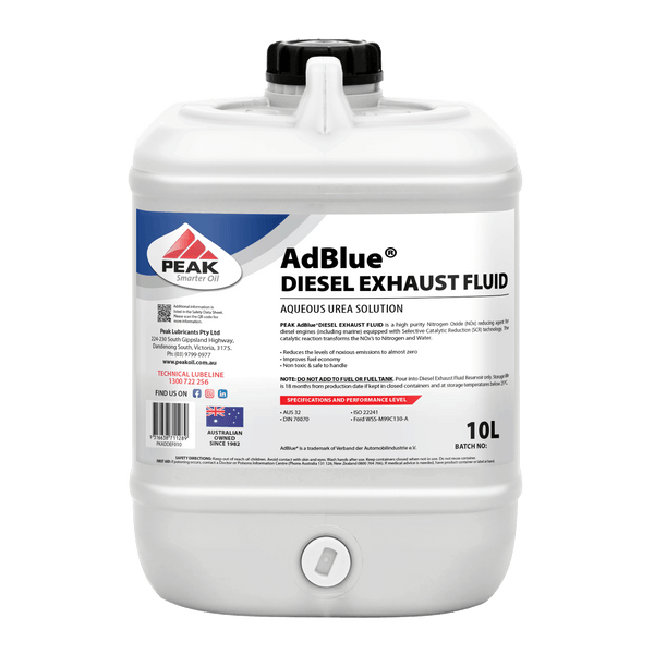 PEAK AdBlue® DIESEL EXHAUST FLUID – Peak Lubricants