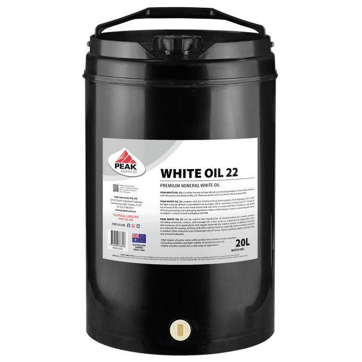 PEAK WHITE OIL 22 – Peak Lubricants